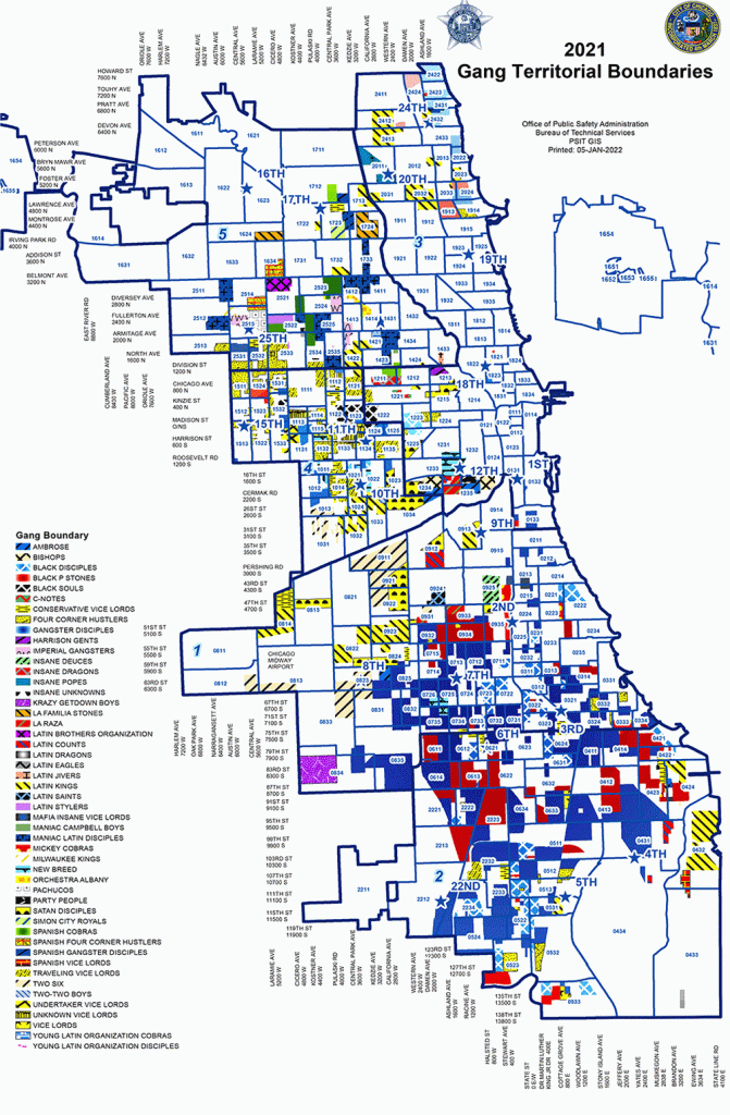 Gang Territorial Boundaries · Reel Chicago News