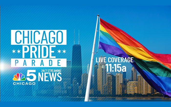 NBC 5 to stream live coverage of the Chicago Pride Parade Reel Chicago News