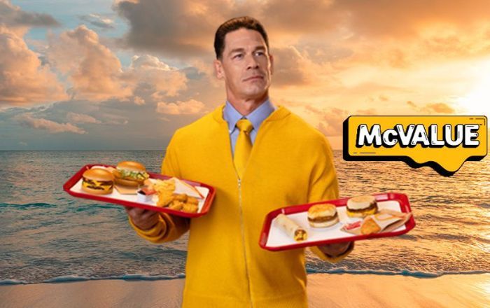 McDonald's partners with John Cena for McValue Platform launch Reel ...