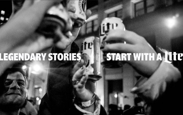 Leo kicks off Miller Lite's 50th anniversary with a toast from ...